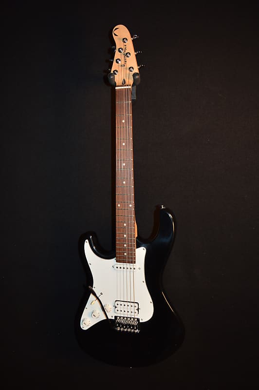 Dean Playmate Avalanche Lefty Left Strat Style Classic Black | Reverb