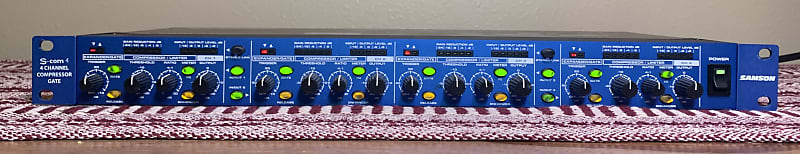 Samson S-com 4 Four-Channel Compressor/Limiter Gate | Reverb