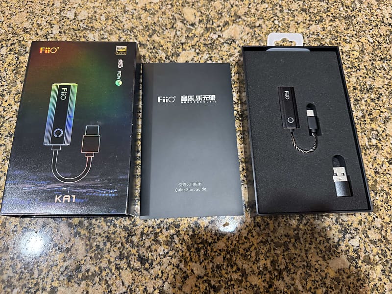 FiiO JadeAudio KA1 Headphone Tiny Amplifier USB DAC High | Reverb