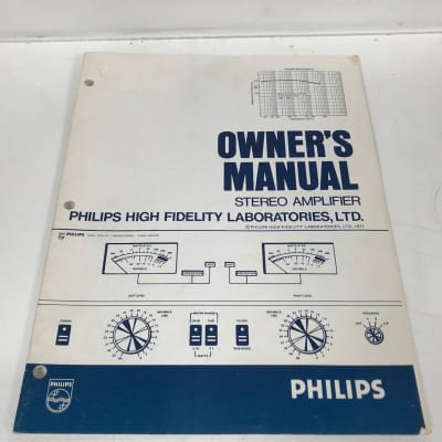 Philips High Fidelity Laboratories 5781 Power Amplifier | Reverb