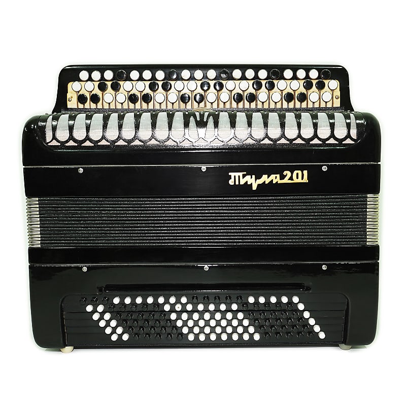 Converter Russian Bayan Tula 201 Free Bass Stradella Button | Reverb