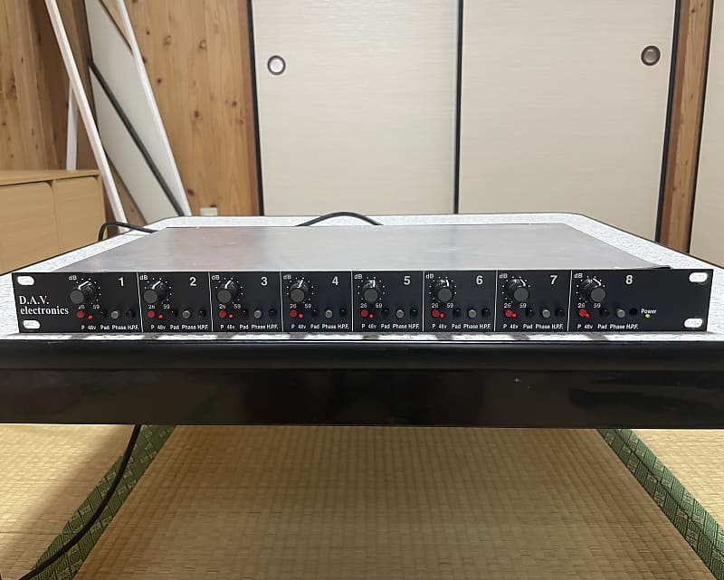 DAV Electronics Broadhurst Gardens BG8 8-Channel Mic Preamp | Reverb