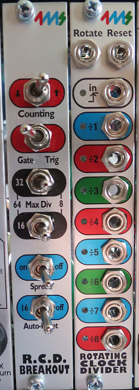 4ms Rotating Clock divider + breakout | Reverb