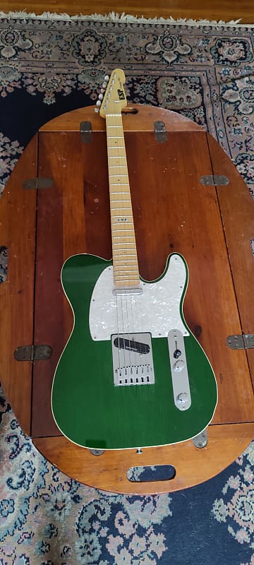ESP Vintage Plus Tele 1995 Emerald Green | Reverb