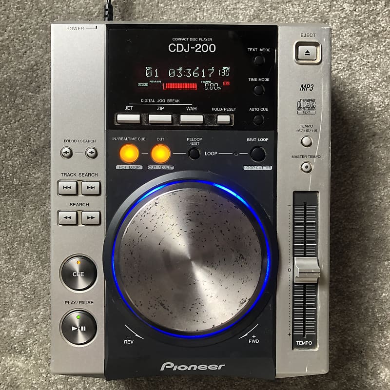 Pioneer CDJ-200 - CD/MP3 Player - Digital CD deck | Reverb Australia