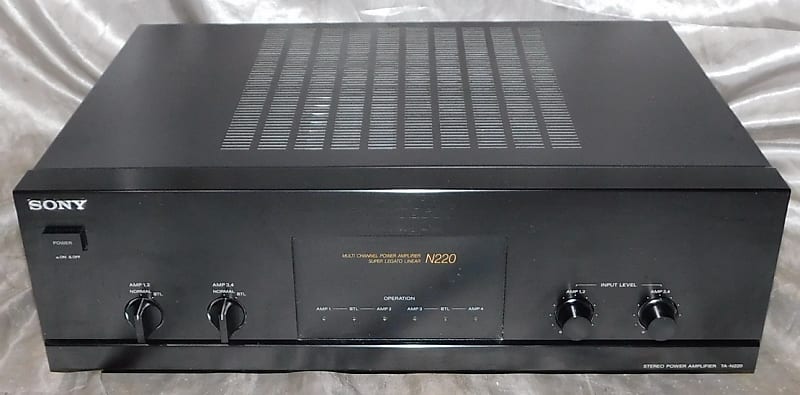 Sony TA-N220 2 3 4 channel power amplifier | Reverb