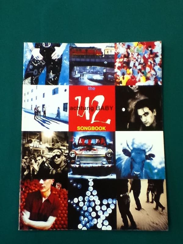 U2 Actung Baby Song Book | Reverb