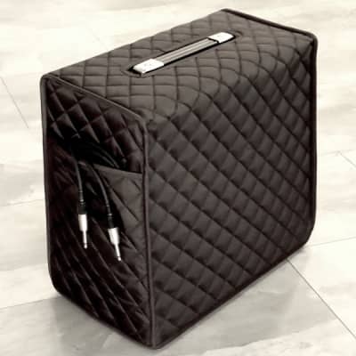 Brown Nylon quilted pattern - Extension Cabinet cover BOSS | Reverb UK