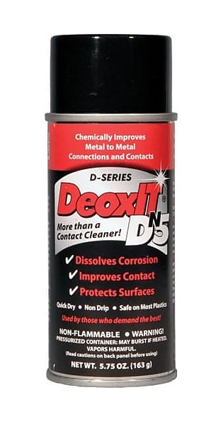 Caig Labs DN5S-6N 163g DeoxIT DN5 Spray Contact Cleaner and | Reverb