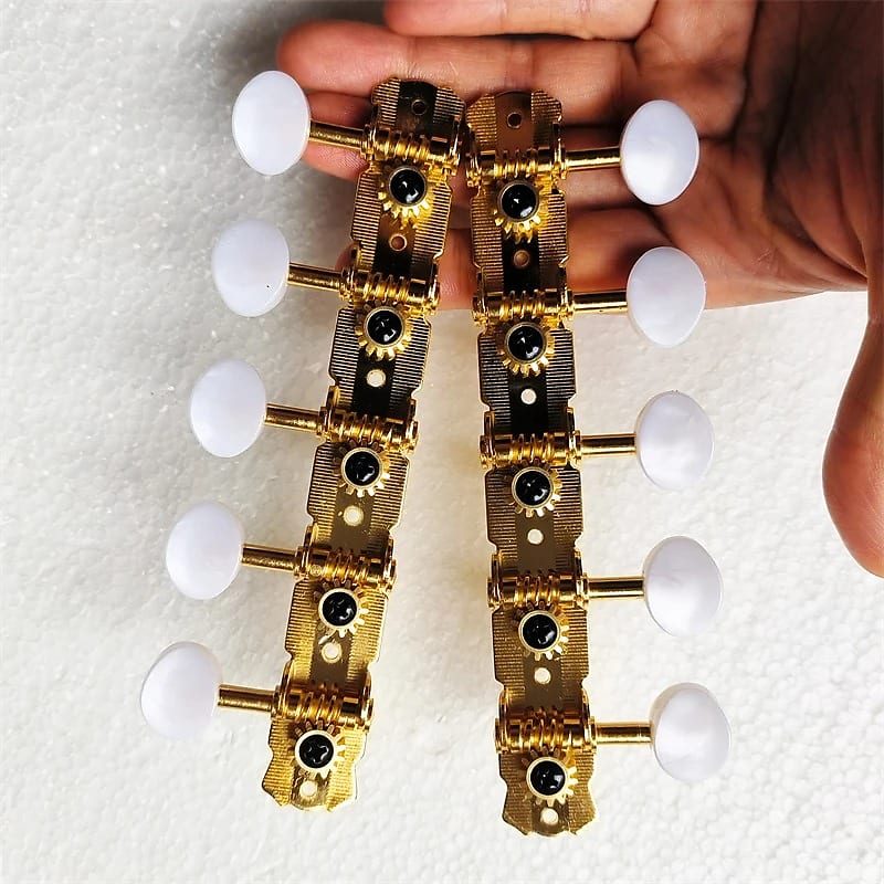 Vintage Gold 12 String Classical Guitar Machine Heads Tuning | Reverb