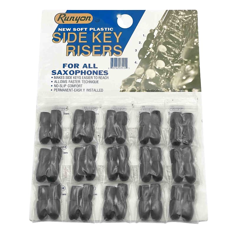 Runyon Saxophone Side Key Risers - 60 count | Reverb
