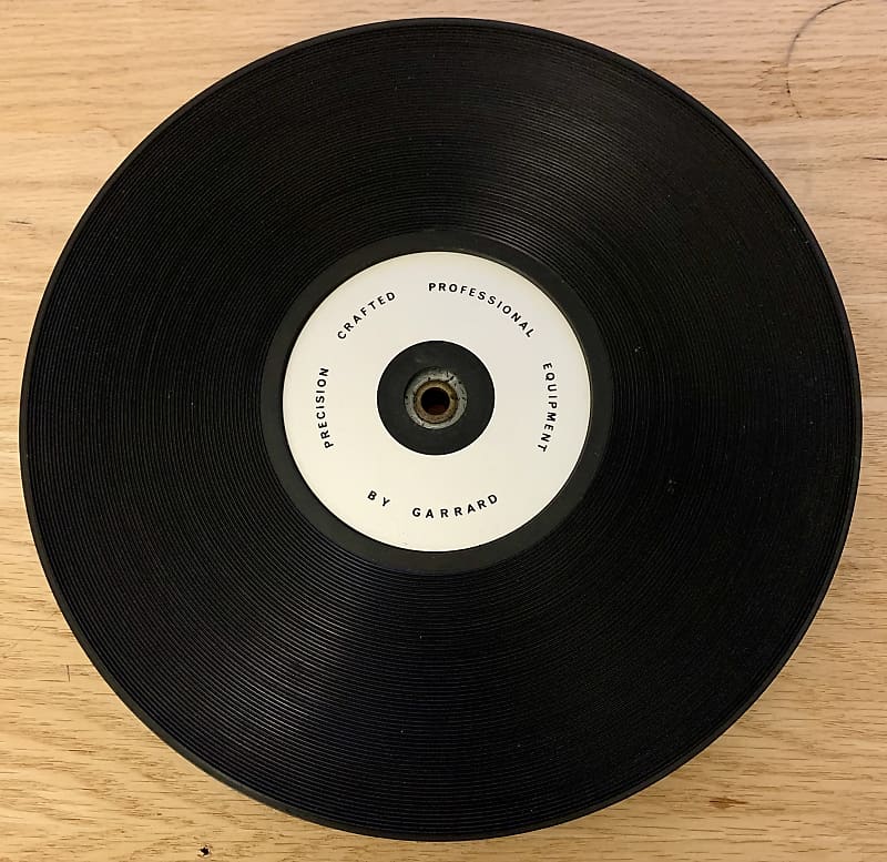 Vintage Garrard Turntable Platter 10.5" (Scott type 715) for | Reverb