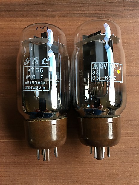 G.E.C. KT66 matched pair | Reverb