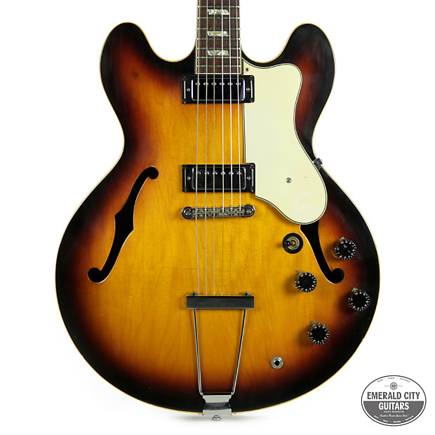 1967 Epiphone Riviera 12-String (6-String Conversion) | Reverb