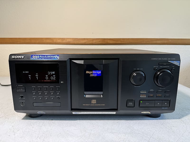 Sony CDP-CX350 CD Changer 300 Compact Disc Player HiFi Stereo | Reverb