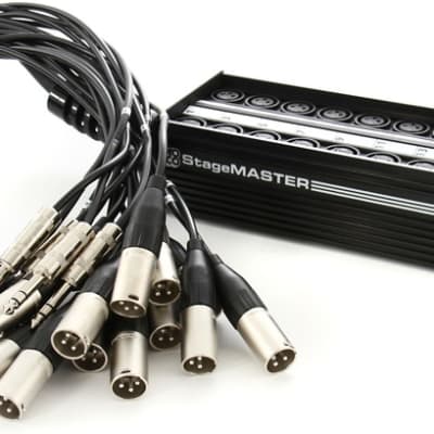 Pro Co SMA1604FBX-50 SMA Series 16x4 Stage Snake with XLR | Reverb