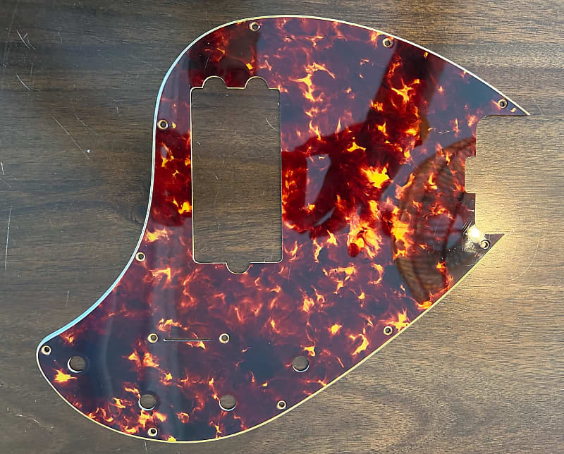 Spitfire Tortoise Shell Pickguard Ernie Ball Music Man | Reverb