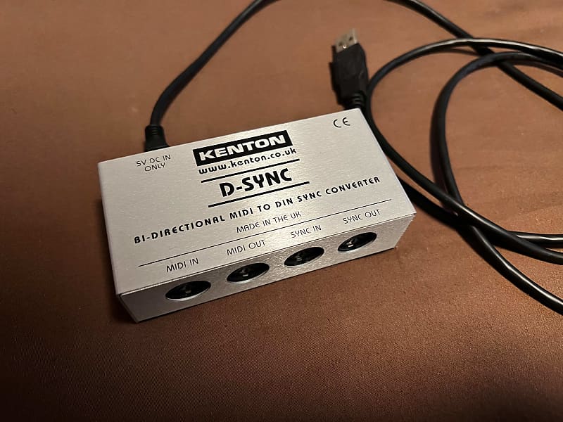 Kenton D-Sync Bi-Directional MIDI to DIN-Sync Converter | Reverb