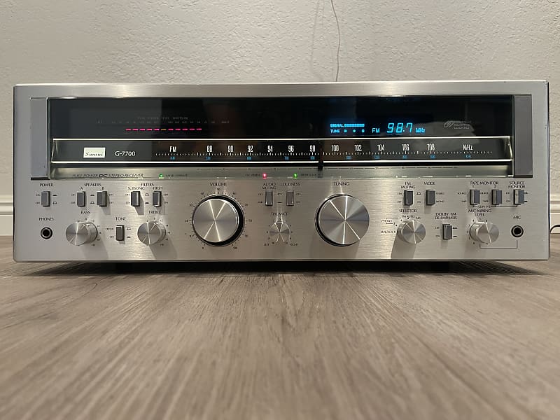 Sansui G-7700 Pure Power DC Stereo Receiver | Reverb