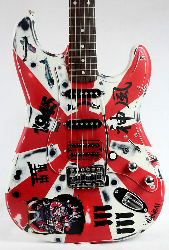 Custom Painted & Upgraded - Aged and Worn With Graphics | Reverb