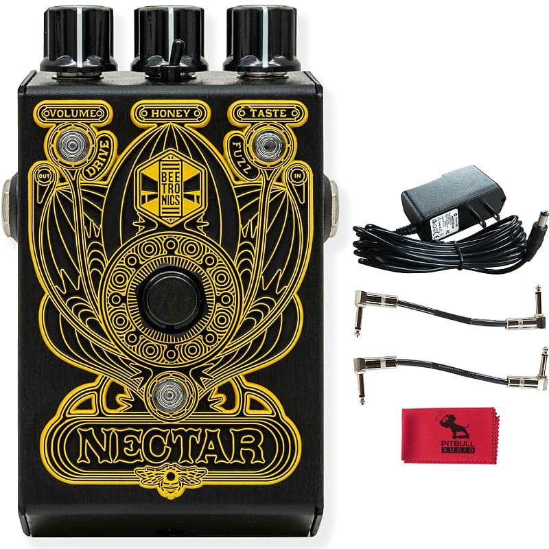 Beetronics FX Nectar Tone Sweetener Overdrive / Fuzz Guitar | Reverb