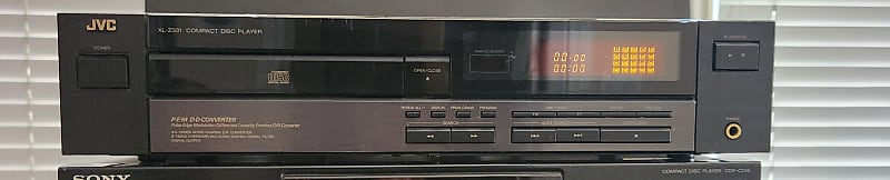 JVC JVC XL-V311BK HOME COMPACT DISC SINGLE CD PLAYER 90s | Reverb