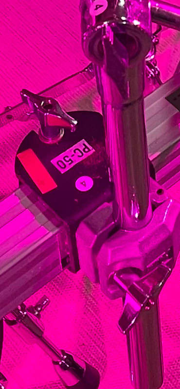 Pearl Pearl Icon Drum Rack Clamps Late 90's - Black | Reverb UK