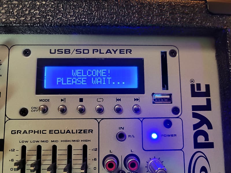 PYLE PMX 802M 8 Channel 800W Powered Mixer w/EQ and USB Audio | Reverb