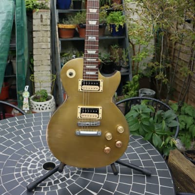 Gibson Les Paul Gold top with roadworn beautiful relic . | Reverb UK