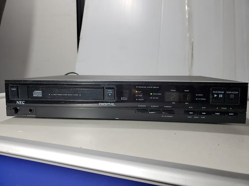 Vintage NEC CD-410 Compact Disc Player | Reverb