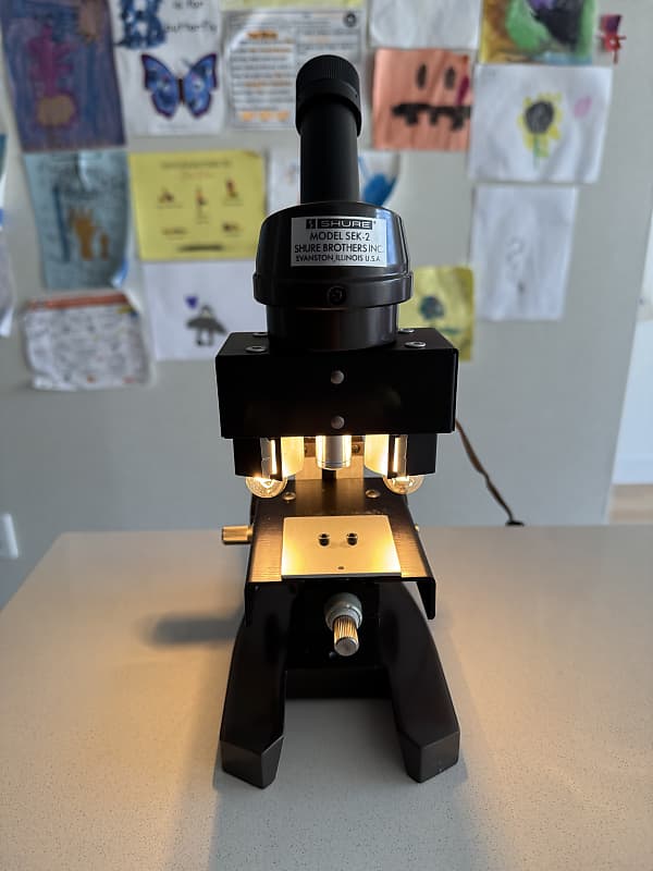 Shure SEK-2 Stylus Evaluation Microscope SWIFT M240, complete | Reverb