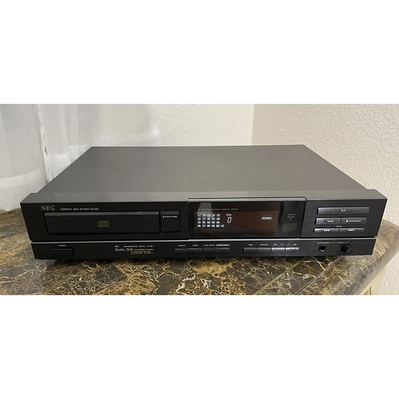 Rare Vintage NEC CD-530 Compact Disc CD Player. Cleaned And | Reverb