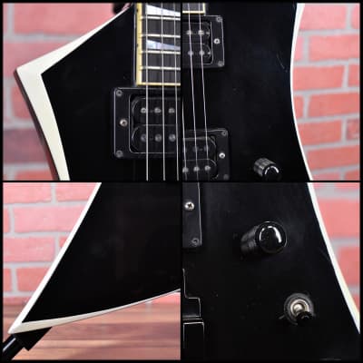 Jackson USA Custom Shop Kelly Black With White Bevels and | Reverb