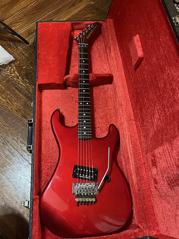 Kramer Focus 1000 1984-1985 - Candy Apple Red | Reverb