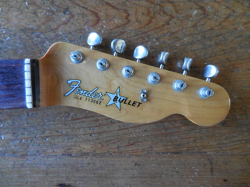 Fender Telecaster Neck Bullet 1981 All hardware included. | Reverb