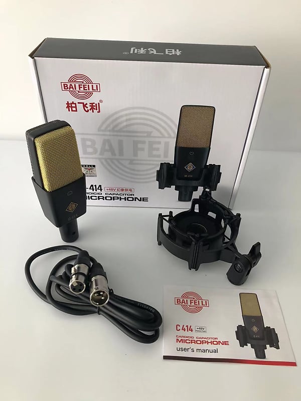 Bai Fei Li BF-414 Cardioid Condenser Microphone 2023 - | Reverb
