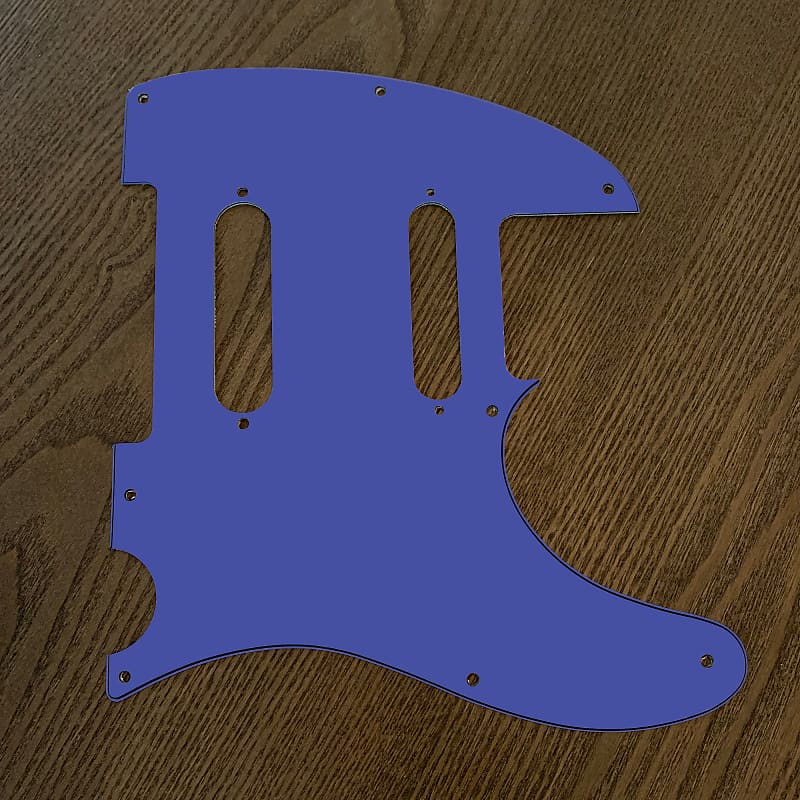 Blue Purple Nashville Telecaster style Pickguard 2021 by | Reverb