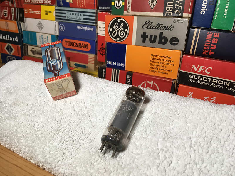 1 x Telefunken EL84 6BQ5 Diamond Germany ~ NOS Power Tubes | Reverb