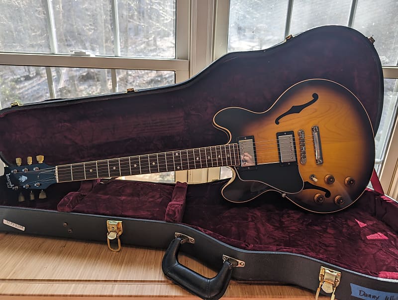 Gibson Custom Shop ES-339 2008 Left Handed - Sunburst | Reverb