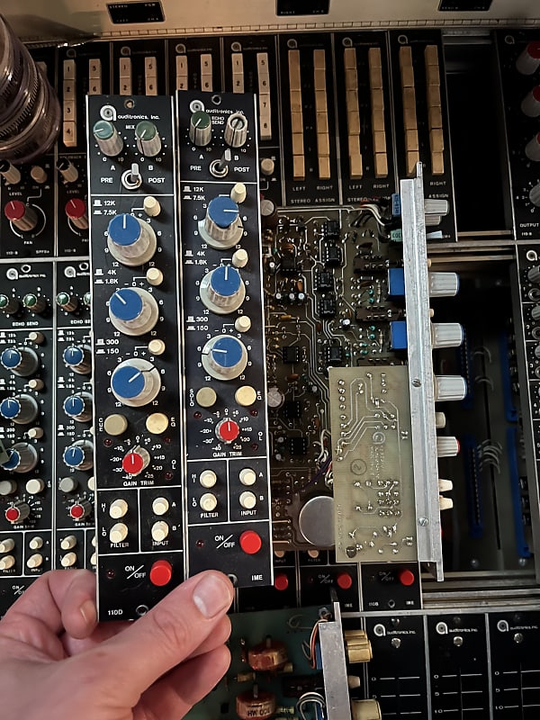 Auditronics Grandson 110d PAIR channel strips Jensen | Reverb