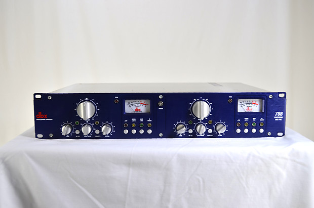 DBX 786 Blue Series 2-Channel Mic Preamp w DBX 740x Digital | Reverb