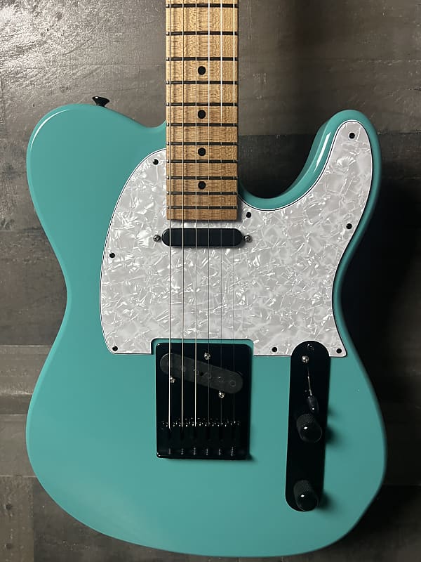 David Thomas McNaught Dt Telecaster 2023 - Teal with original | Reverb