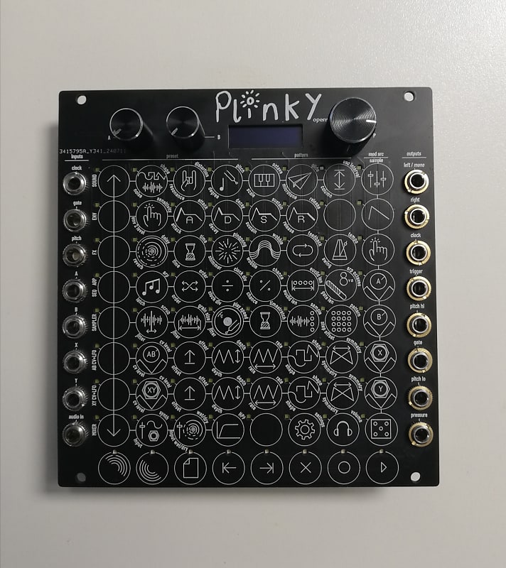 Plinky V2 Eurorack / Standalone Synth Voice with Touch | Reverb