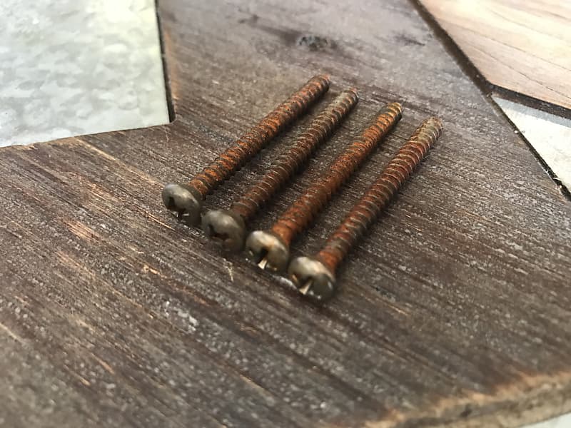 Real Life Relics Fender® Genuine Aged Nickel Neck Plate | Reverb