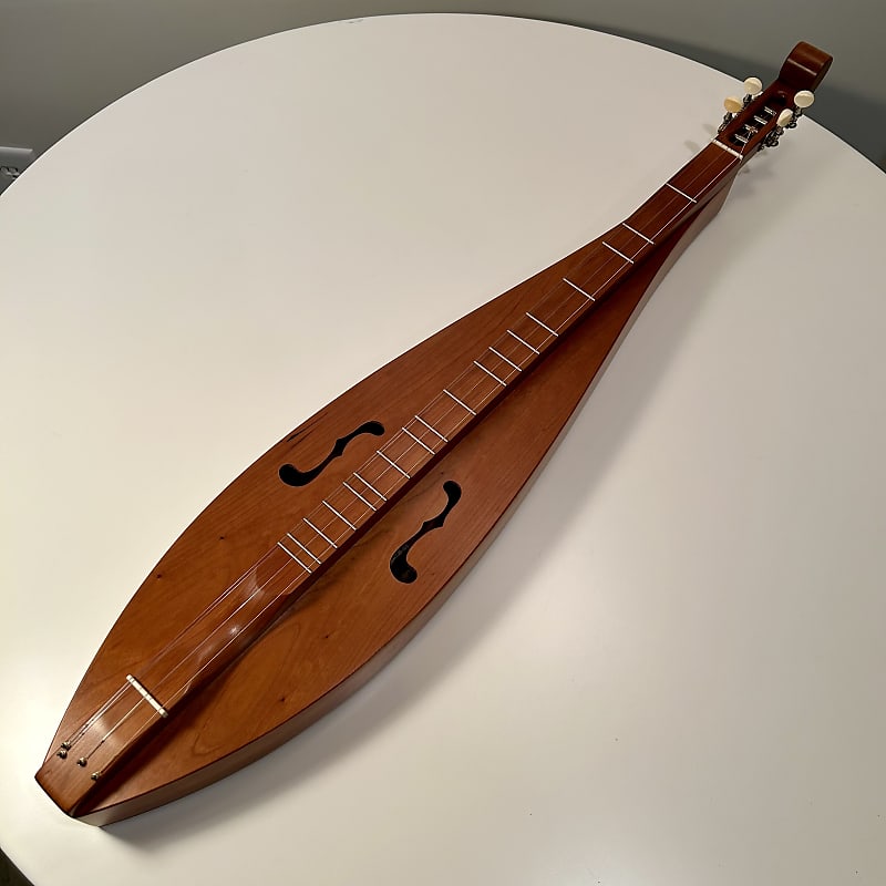 Folkcraft Cherry Teardrop Mountain Dulcimer | Reverb
