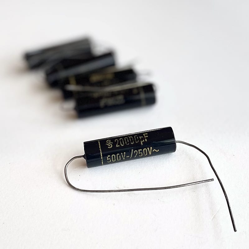 Siemens NOS Paper in Oil Glass tube Capacitor 0.05 uf | Reverb