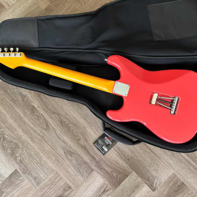 MJT Stratocaster Dimarzio Pickups 2021 Fiesta Red | Reverb