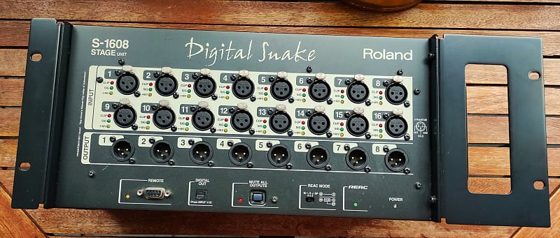 Roland S1608; S-1608, Stagebox; Digital Snake; Stage Unit; | Reverb