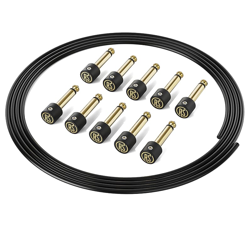 Pedals Premium Solderless Pedalboard Cable Kit - DIY Custom | Reverb