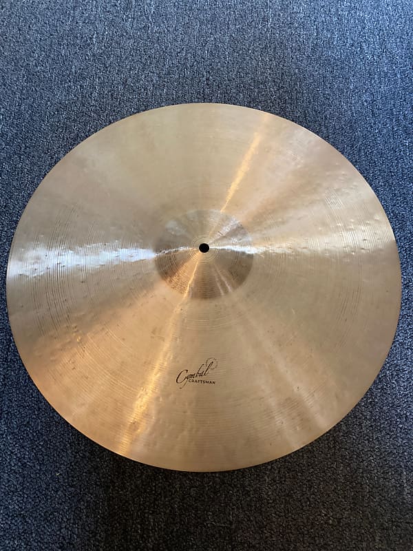 Used Cymbal Craftsman 20" Crash Ride 2022g w/ video demo of | Reverb